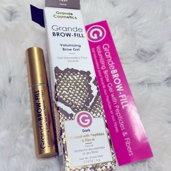 grande cosmetics | Makeup | Nwt Grande Brow Fill Volumizing Brow Gel ...